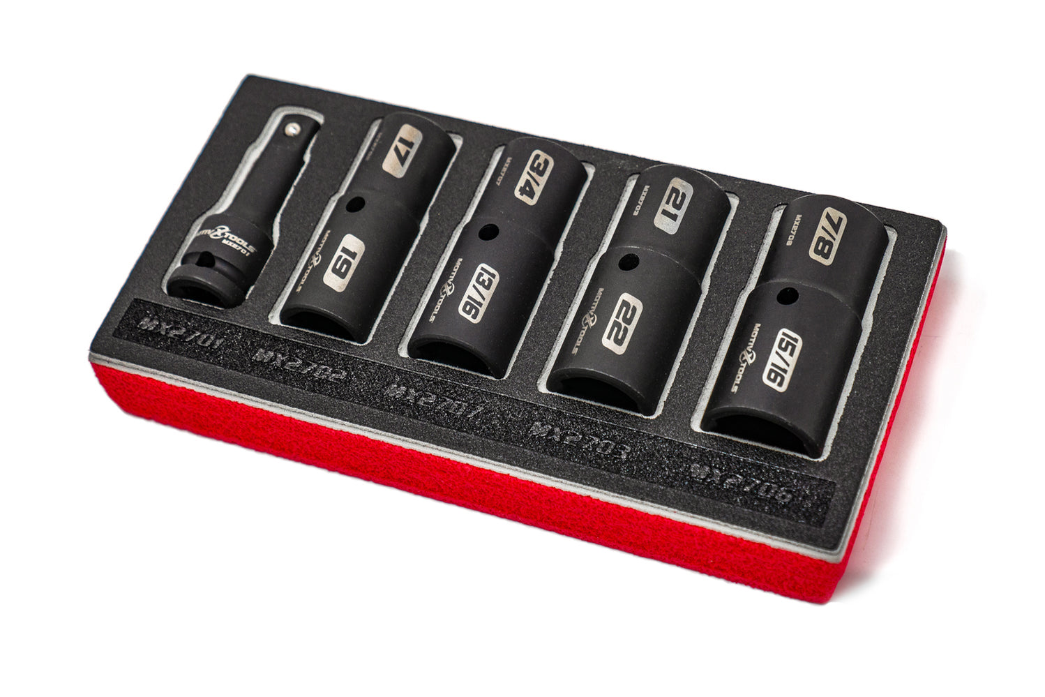 5pc Wheel Flip Socket Set - Motivx Tools